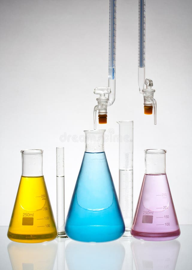 Laboratory glassware stock image. Image of research, clear - 21783477