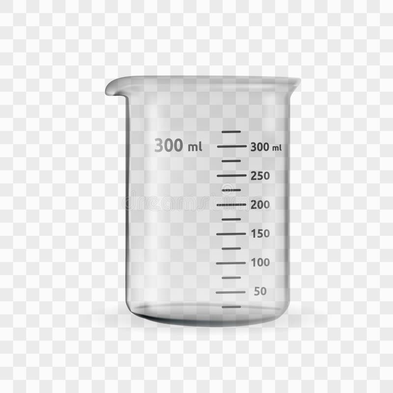 Laboratory Glassware or Beaker Stock Illustration - Illustration of ...