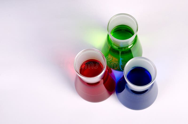 Laboratory Glassware - Breakers Stock Image - Image of medicine ...