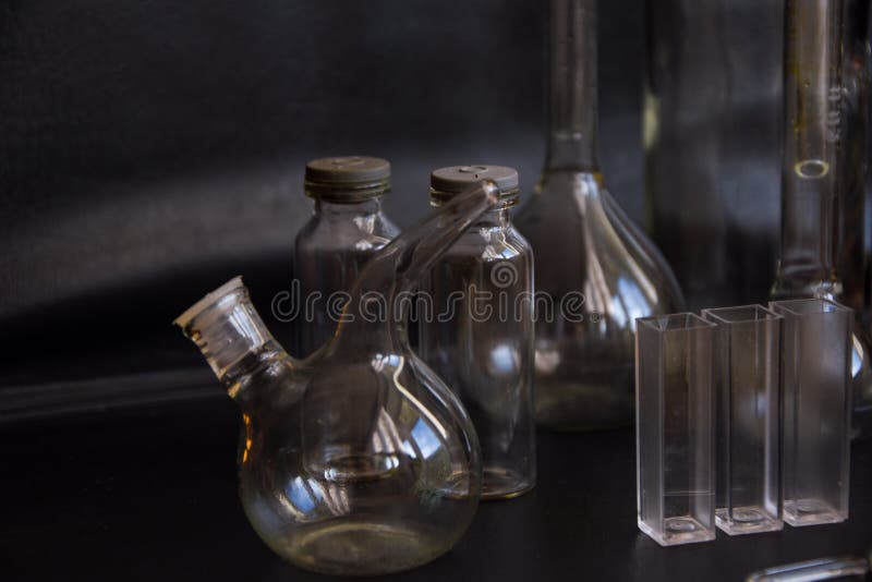 Laboratory Glassware Chemistry Lab Concept Stock Photo - Image of group ...