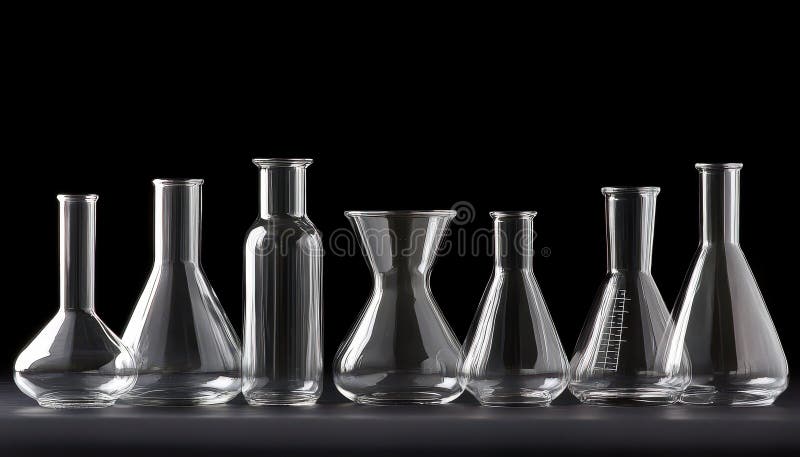Laboratory Glassware Collection Showcasing Various Types for Precise ...