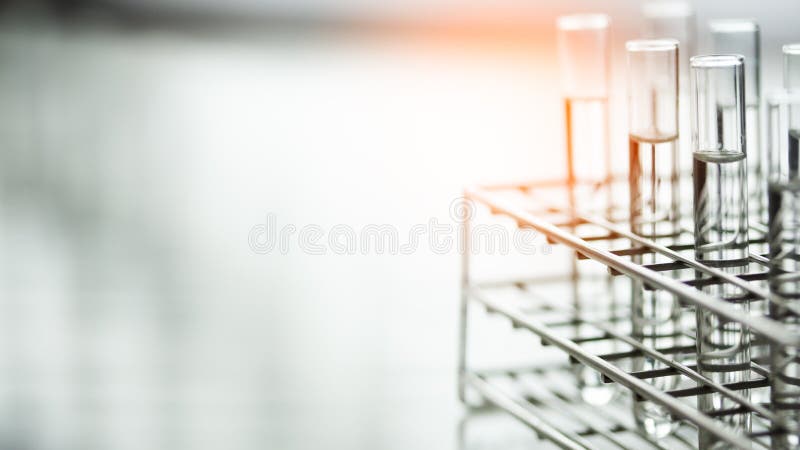Laboratory Glassware Containing Chemical Liquid, Science Research ...