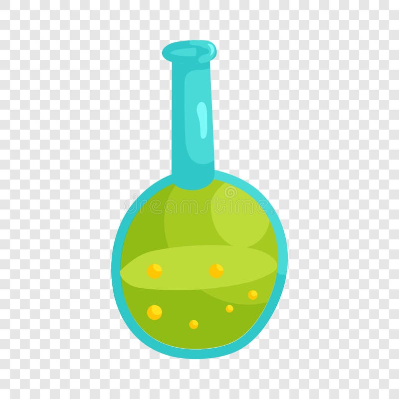 Laboratory Glassware or Beaker Icon, Cartoon Style Stock Vector ...