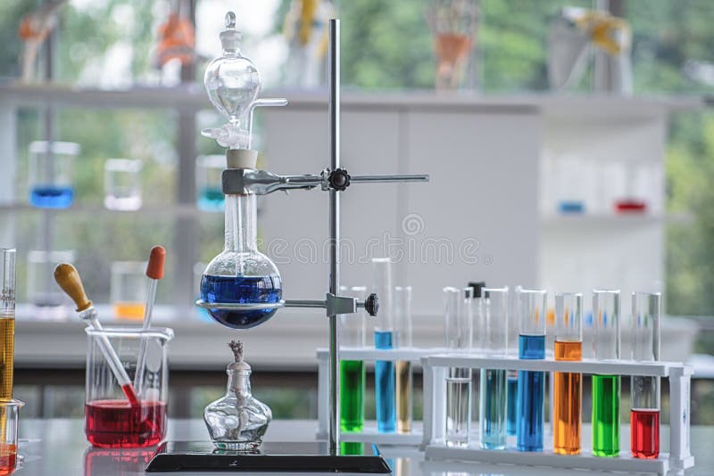Laboratory glassware stock image. Image of beaker, medical - 139969983