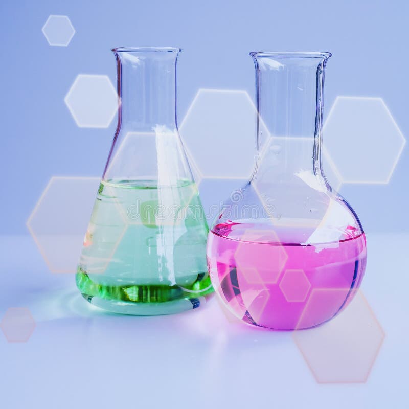 Laboratory Glassware or Test Tube in Hand Stock Image - Image of test ...