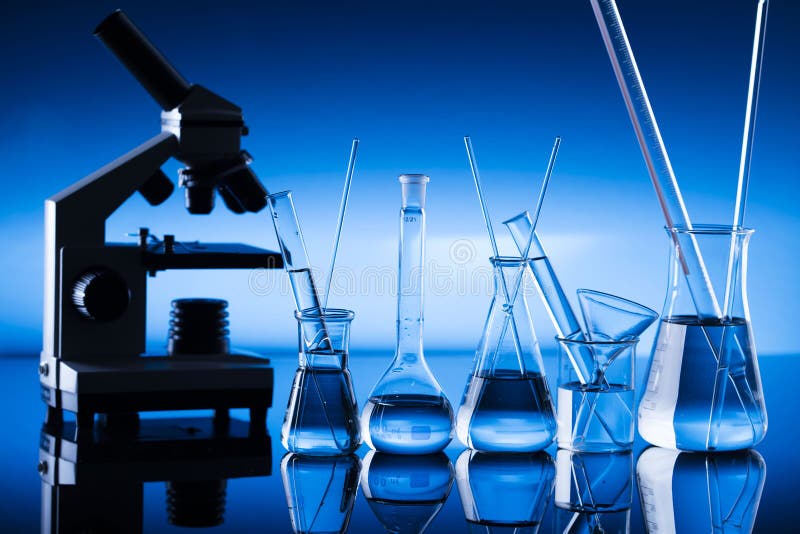 Laboratory glassware stock photo. Image of medicine, equipment - 82170548