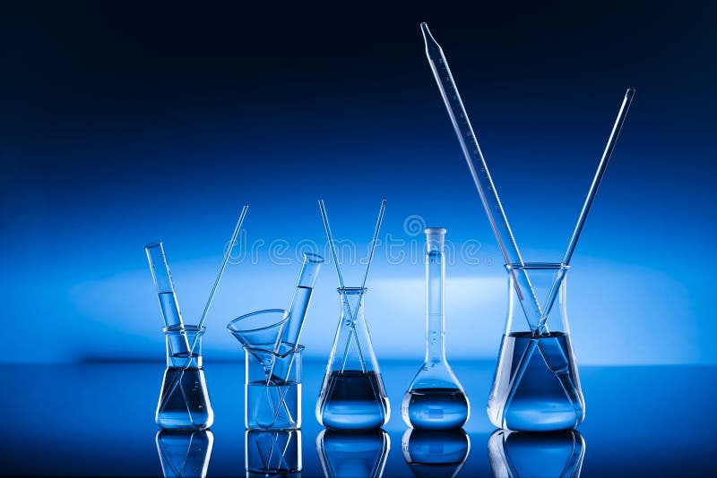 Laboratory glassware stock photo. Image of pharmacology - 82179370