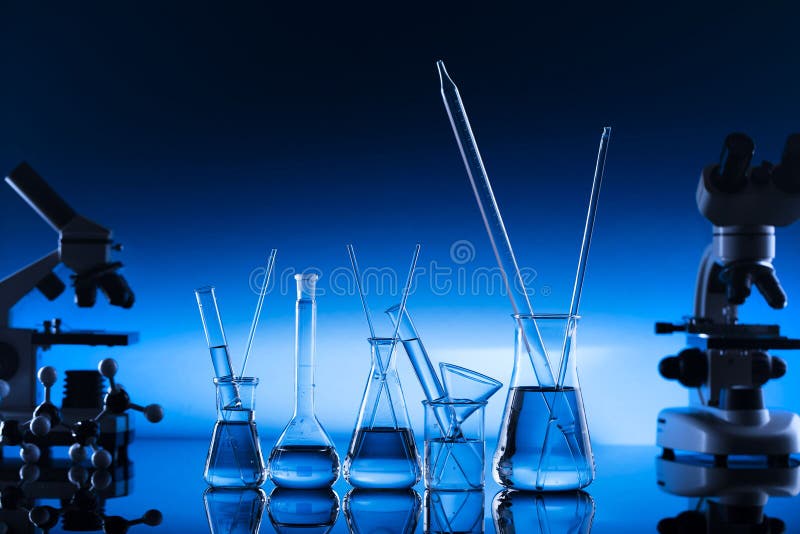 Laboratory glassware stock image. Image of pharmaceutical - 82179389