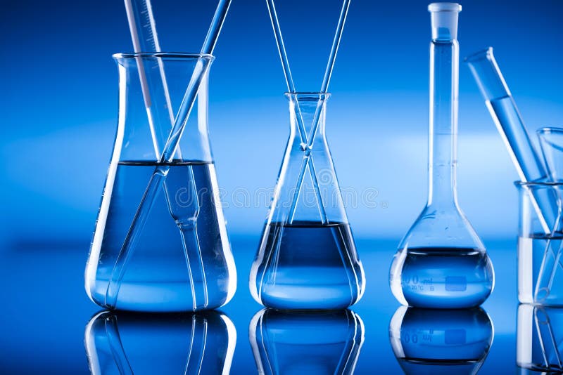 Laboratory glassware stock photo. Image of biology, pharmaceuticals ...