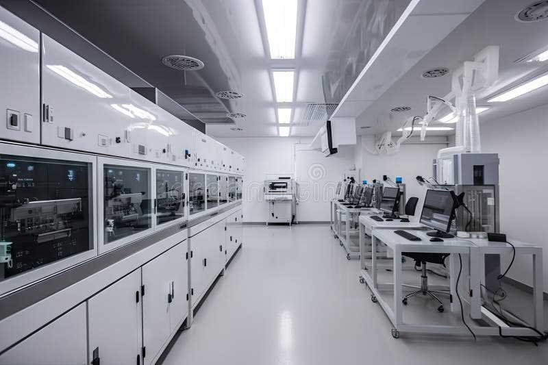 Laboratory with High-tech Equipment and Cutting-edge Technology, for ... Laboratory with High-tech Equipment and Cutting-edge Technology, for ...