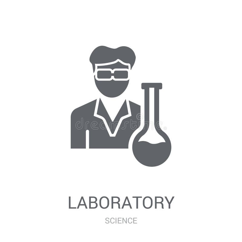Laboratory Icon. Trendy Laboratory Logo Concept on White Background ...