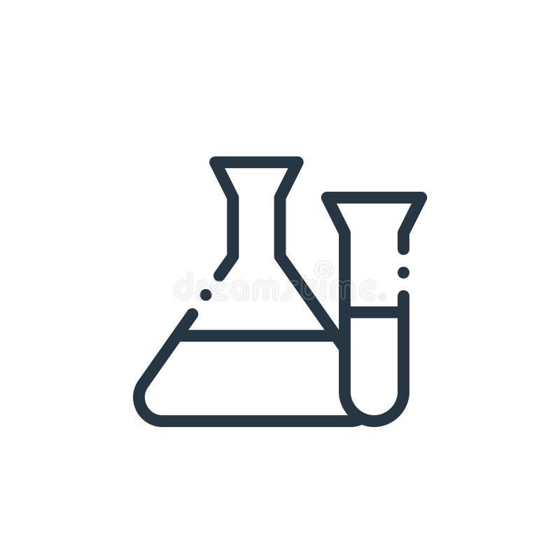 Laboratory Icon Vector from Education Concept. Thin Line Illustration ...