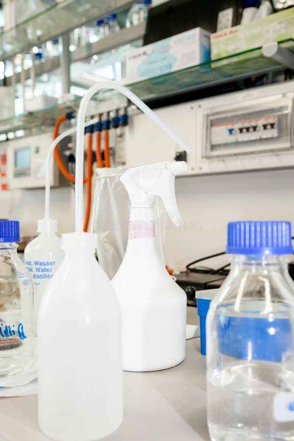 Laboratory stock photo. Image of equipment, blue, container - 35573048