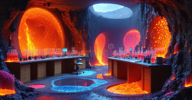 Laboratory Inside Active Volcano Studying Extreme Bacteria for ...