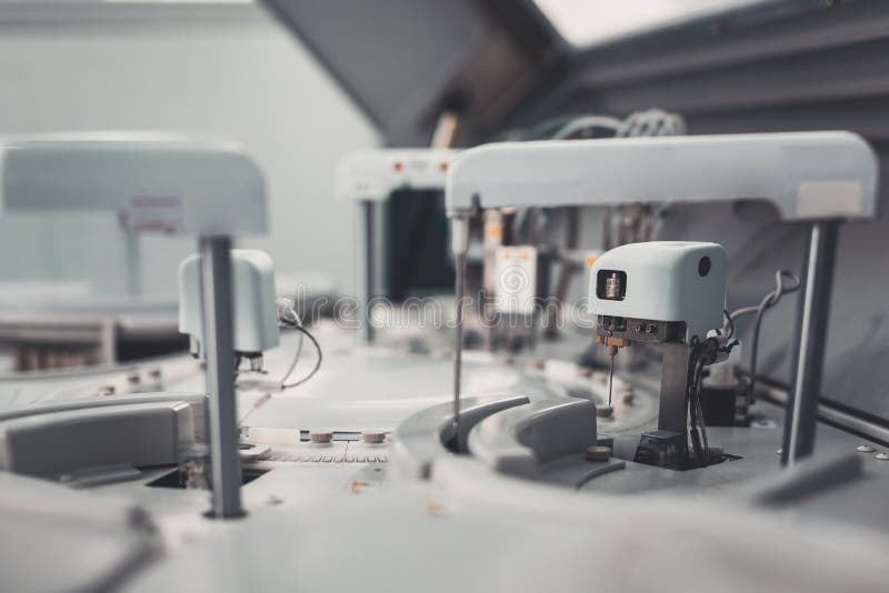 Laboratory Instrument for Handling Samples Stock Image - Image of ...