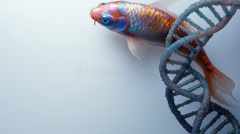 Laboratory Koi Helix Evolution Stock Illustration - Illustration of ...