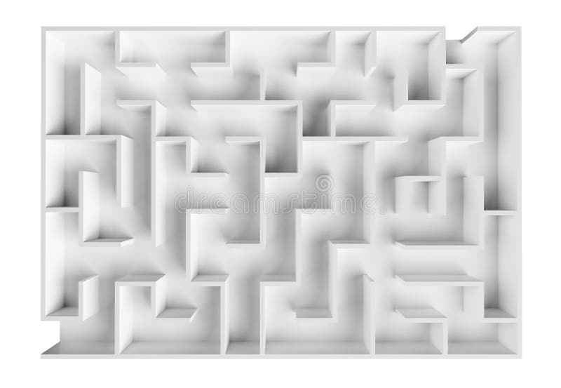 Laboratory Maze Game stock vector. Illustration of mind - 29445588