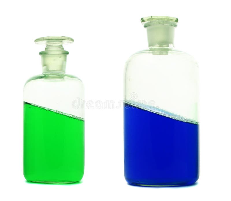 Laboratory liquids stock image. Image of bright, chemistry - 2064141
