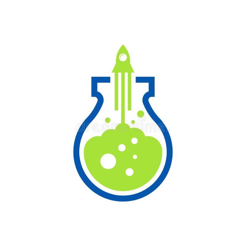 Laboratory Logo Design Concept Stock Illustration - Illustration of ...