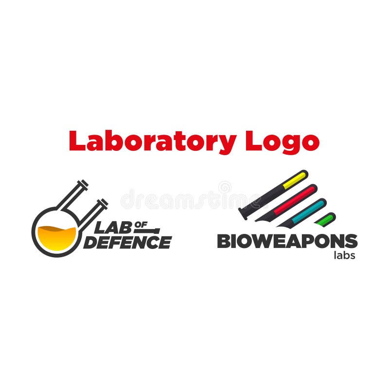 Lab or Laboratory Logo Design Vector Concept of Bottle and Chemical ...