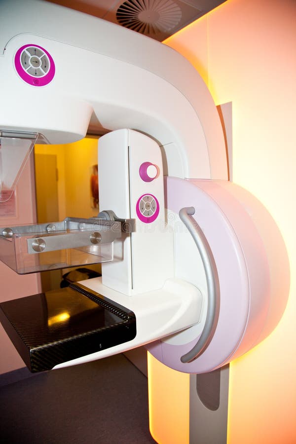 Laboratory with Mammography Machine Stock Image - Image of female ...