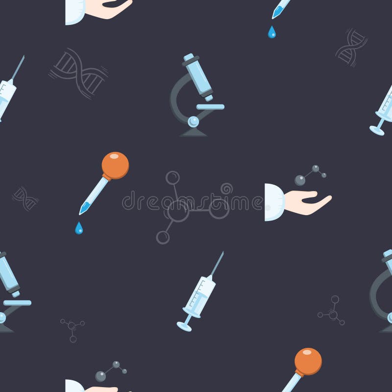 Laboratory, Medicine and Pharmacology. Science and Research. Vector ...