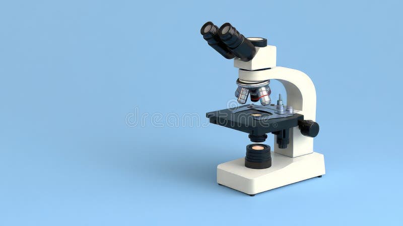 Laboratory Microscope a Close-Up View of Scientific Exploration on a ...