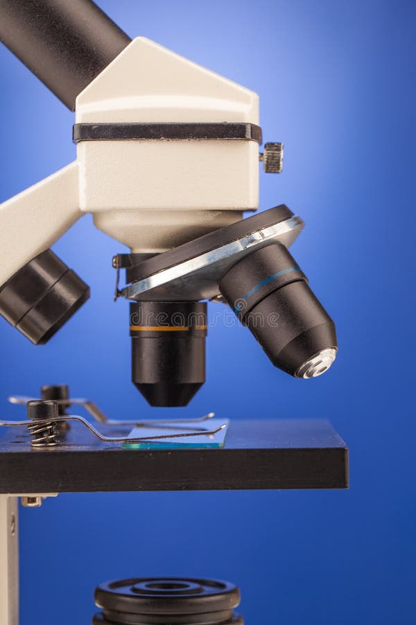 Laboratory microscope stock image. Image of discovery - 48551301