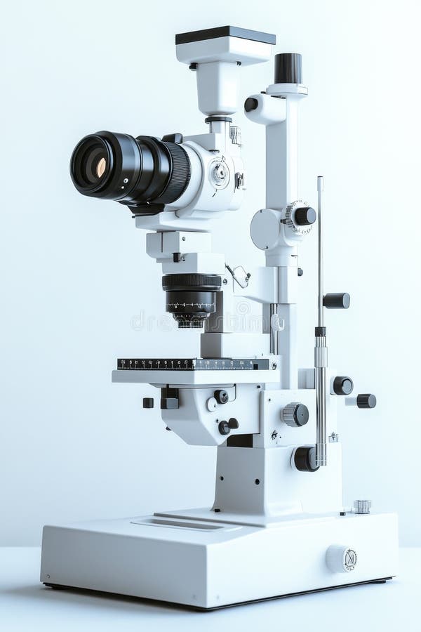 Modern Microscope Designed Scientific Examination Analysis Stock Photos ...