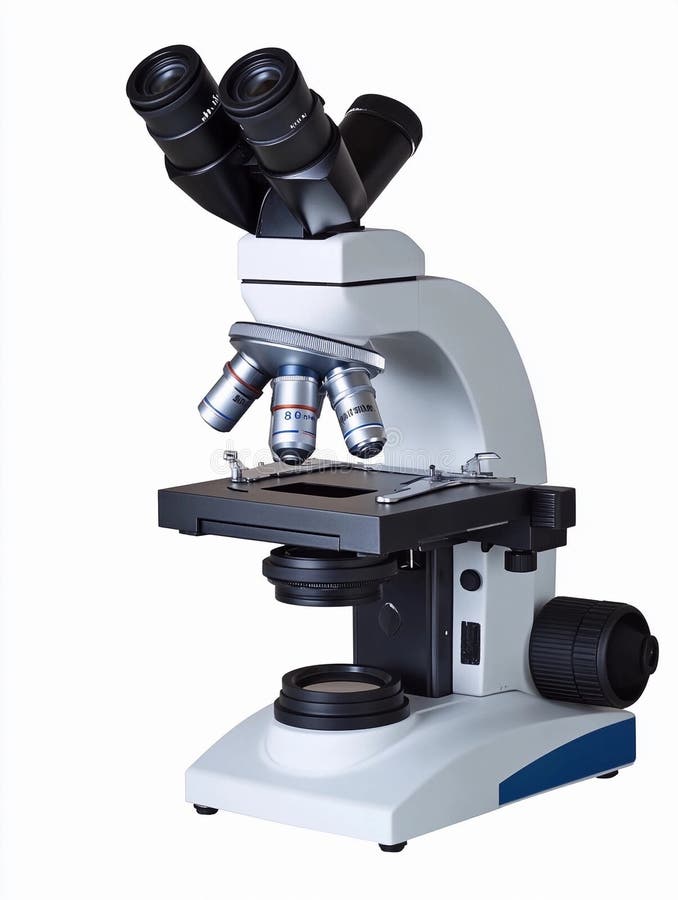 Advanced Laboratory Microscope with Multiple Lenses for Precise ...