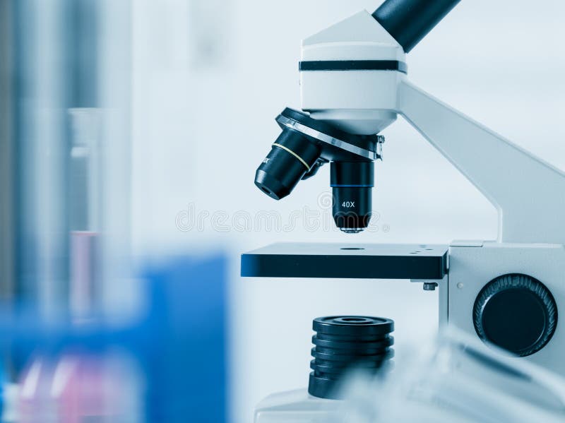 109 Laboratory Microscope Lens Modern Microscopes Lab Stock Photos ...