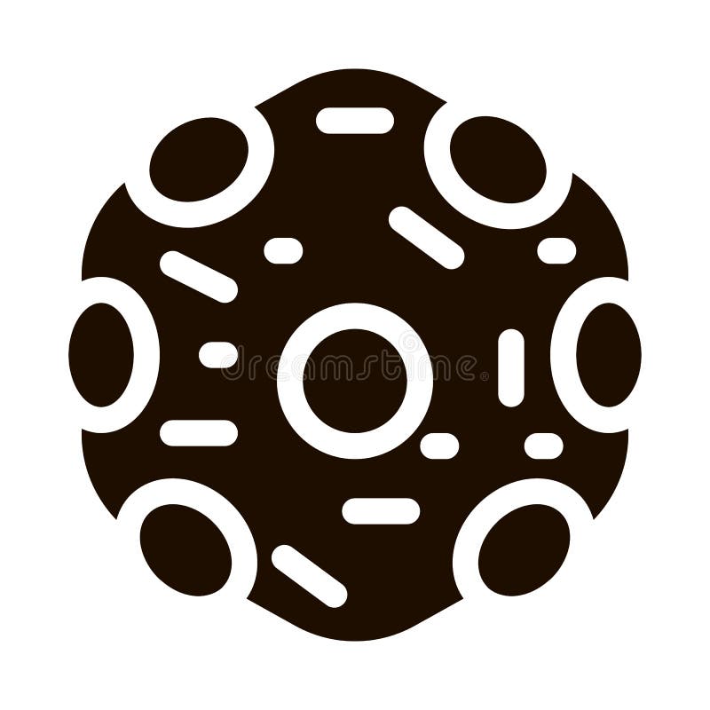 Laboratory Microscopic Bacterium Vector Sign Icon Stock Vector ...