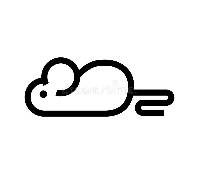 Laboratory Mouse Isolated Icon Stock Illustration - Illustration of ...