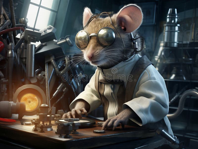 Rat Scientist Cartoon Stock Illustrations – 78 Rat Scientist Cartoon ...