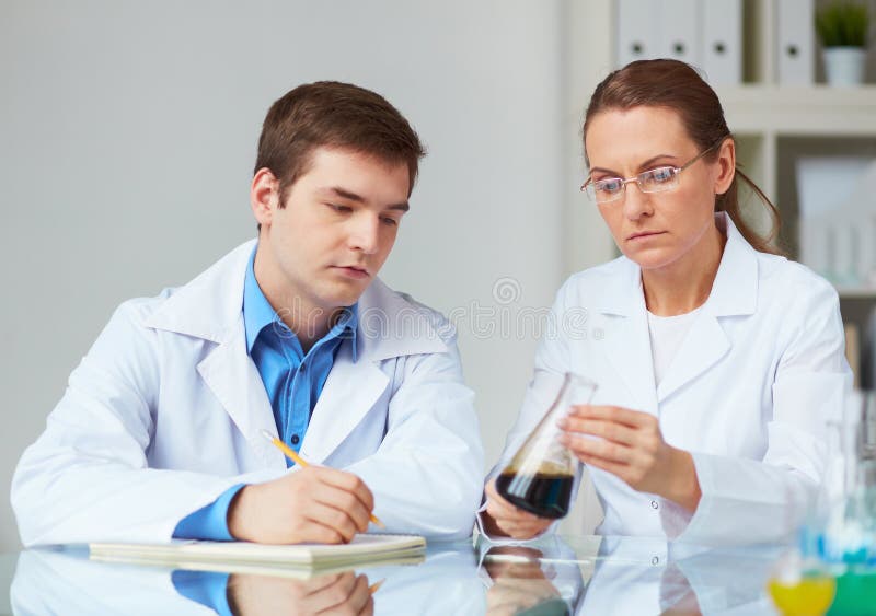 Laboratory observations stock photo. Image of laboratory - 35374748