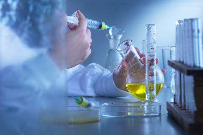 Laboratory Apparatus stock image. Image of medical, beaker - 5079919