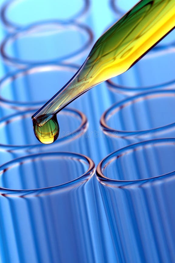 Laboratory Pipette in Science Research Lab Stock Photo - Image of ...