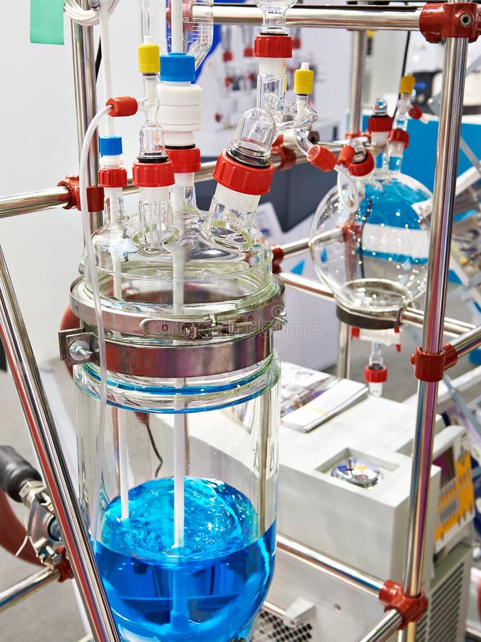 Laboratory reactor stock photo. Image of detail, chemistry - 147006668