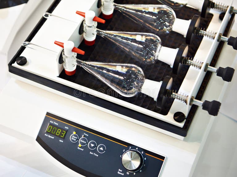 Laboratory Reciprocating Mixer Shaker Stock Image - Image of instrument ...