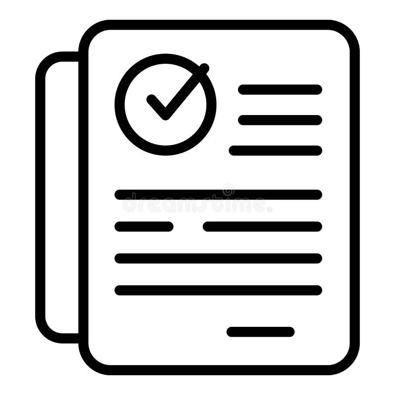 Laboratory Report Icon Outline Vector. Health Document Stock Vector ... Laboratory Report Icon Outline Vector. Health Document Stock Vector ...