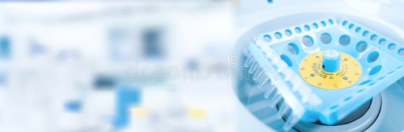 Laboratory Research Banner Wit Copy Space. Laboratory Equipment and ...