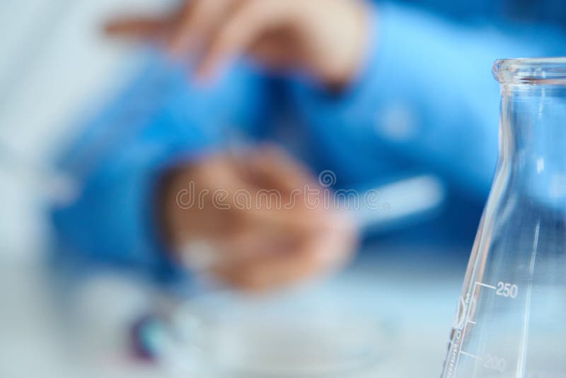 Laboratory Research Chemical Solution Biotechnology Analyzes Experiment ...