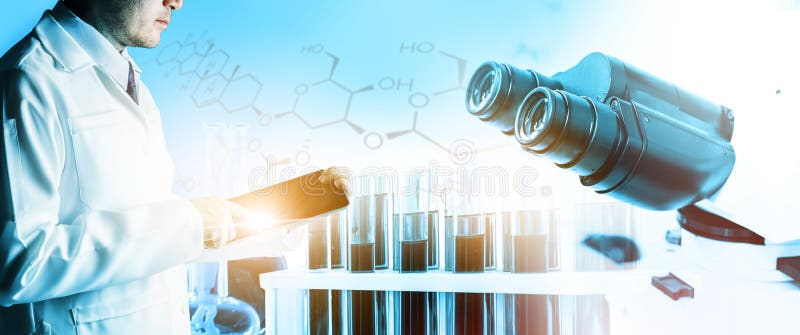 Laboratory Research and Development Industry Stock Image - Image of ...