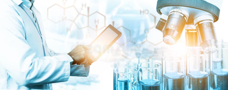 Laboratory Research and Development Industry. Stock Image - Image of ...