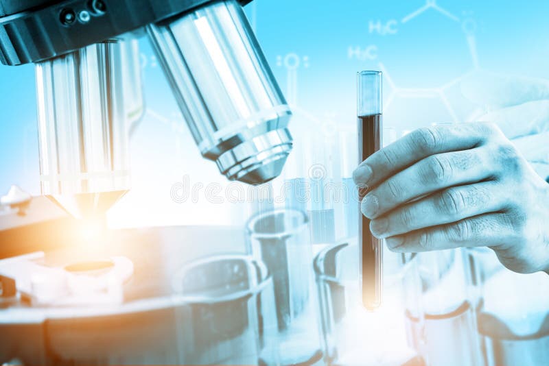 Laboratory Research and Development Industry. Stock Image - Image of ...