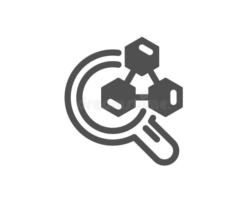 Chemistry Lab Icon. Laboratory Research Sign. Analysis. Vector Stock ...