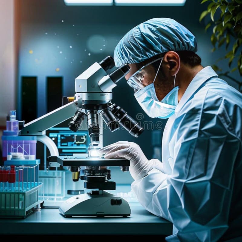 Laboratory Research, Staff at Work. Stock Image - Image of examining ...