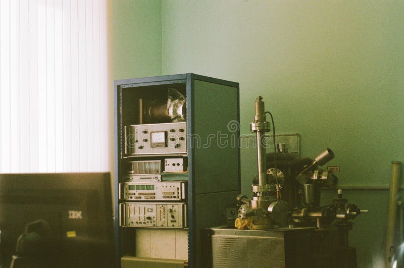 In the laboratory room. stock photo. Image of wall, science - 241553276