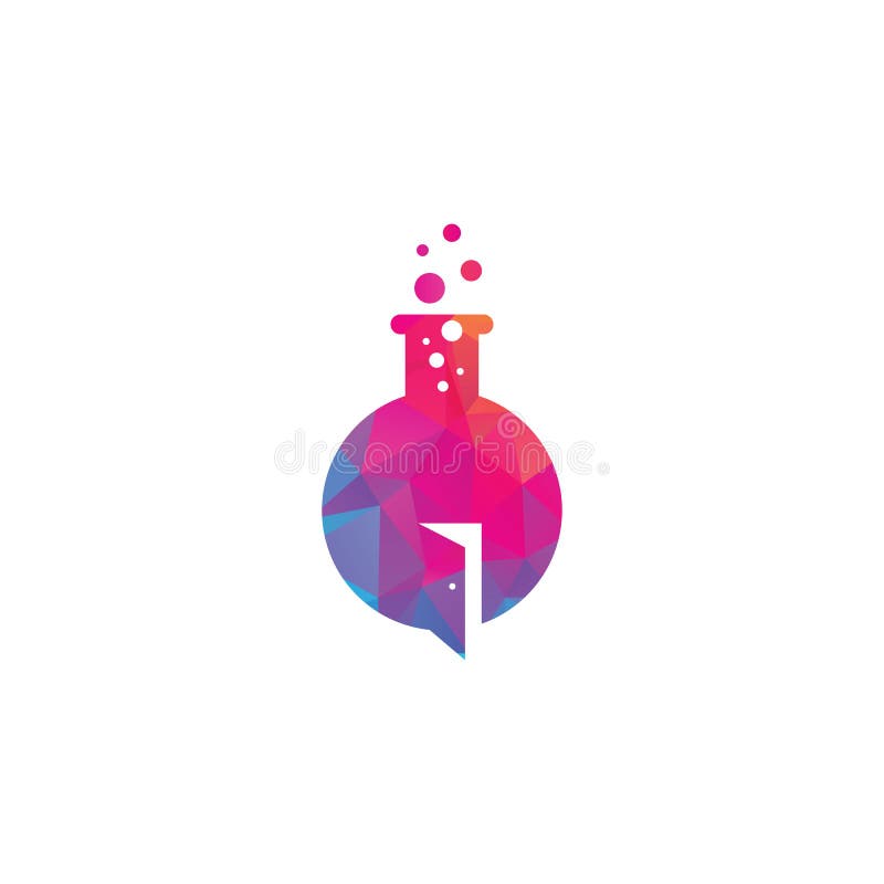 Laboratory Room Vector Logo Template. Stock Vector - Illustration of ...