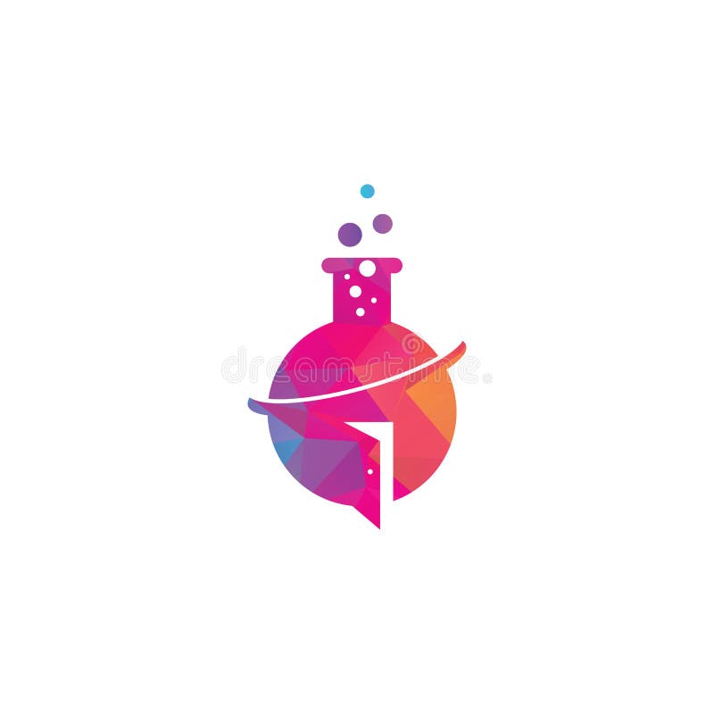 Laboratory Room Vector Logo Template. Stock Vector - Illustration of ...